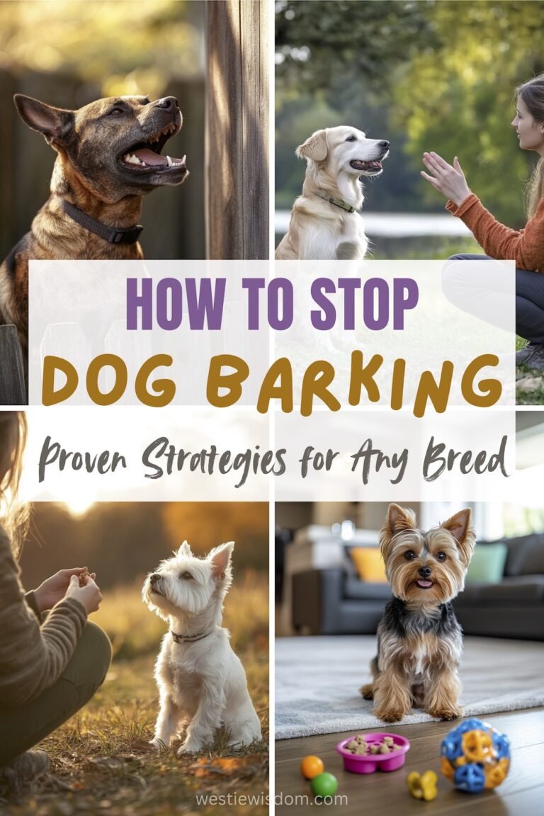 How to Stop Dog Barking: Proven Strategies for Any Breed - Westie Wisdom