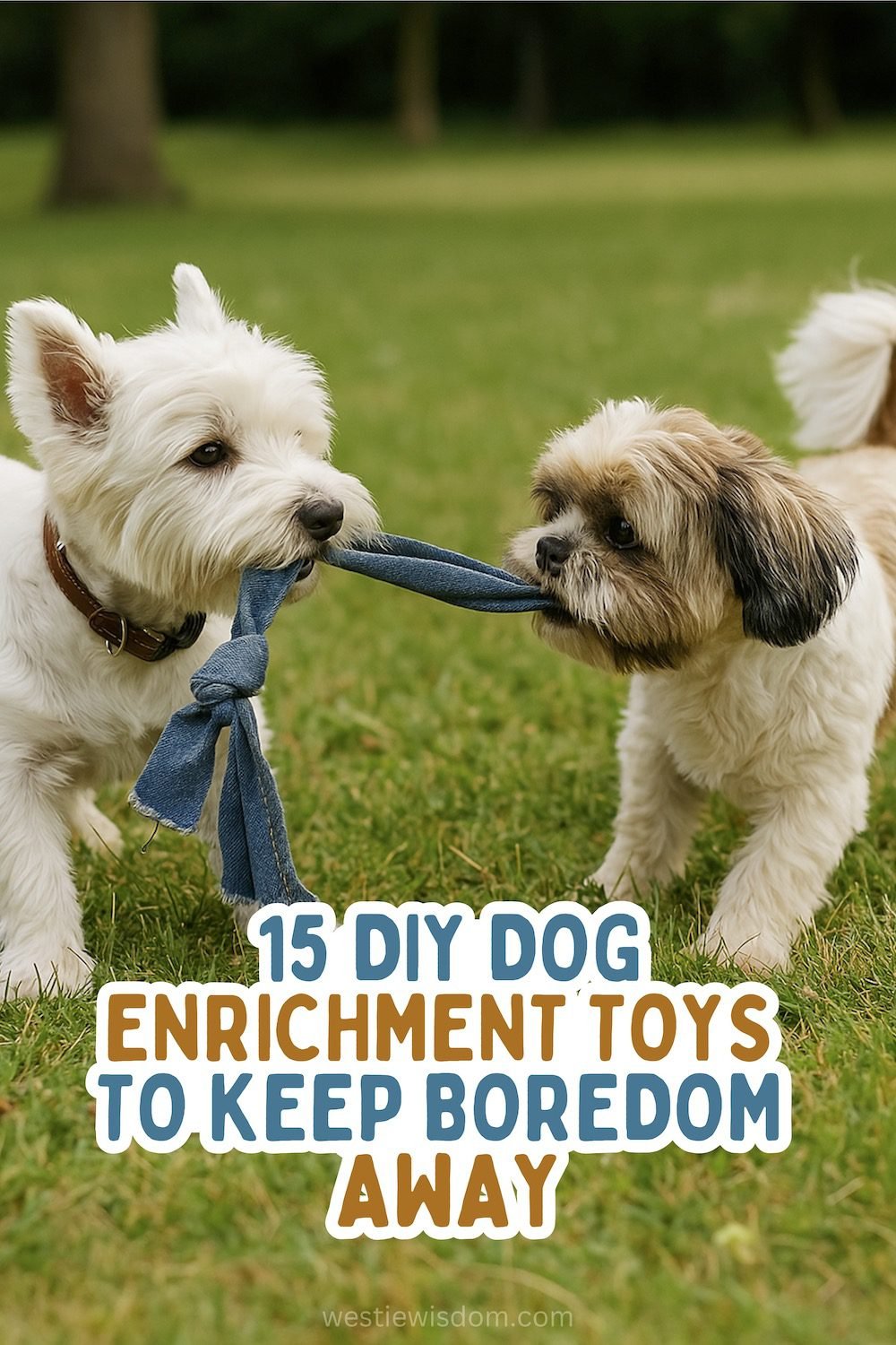 Easy DIY Dog Toys That You Can Actually Make - Westie Wisdom