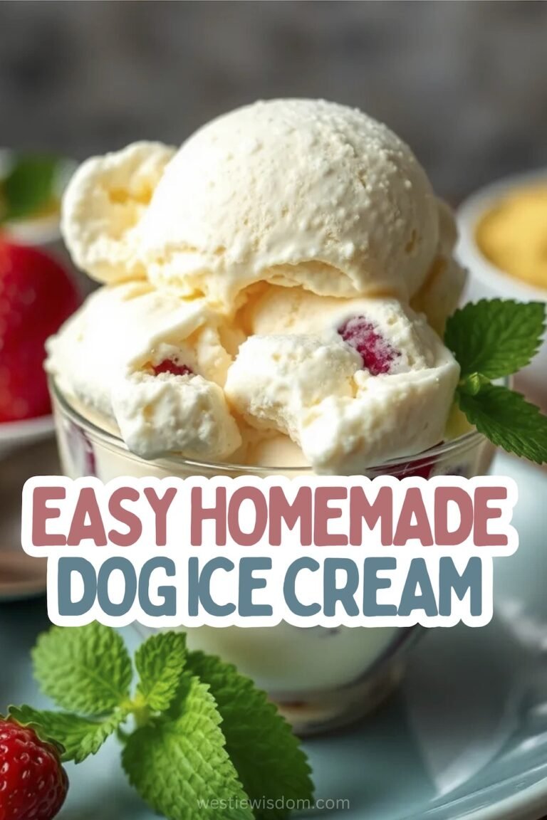 Dog Ice Cream Recipe: Because Your Pup Deserves a Scoop Too! - Westie ...
