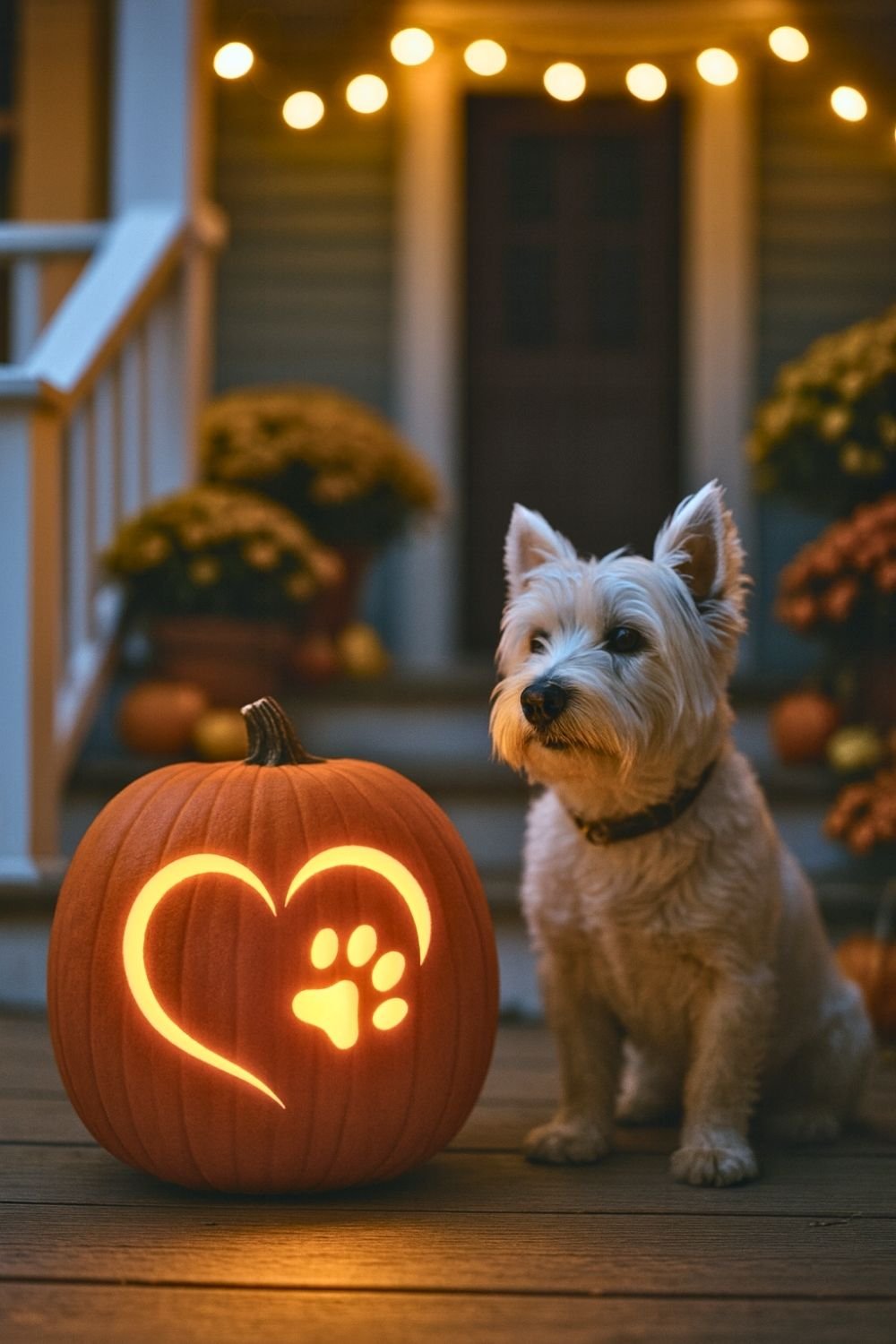 Dog Pumpkin Carving: Free Stencils (Scottie/“Westie”, Dachshund, Paw ...
